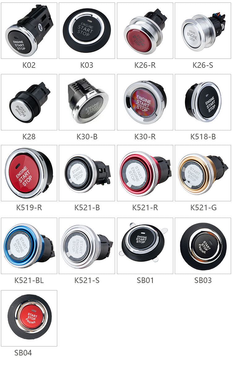 Universal Start Button For Cardot Smart Car Alarm – shopify cardot ...